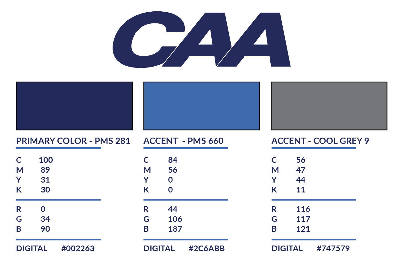 caa visual standards